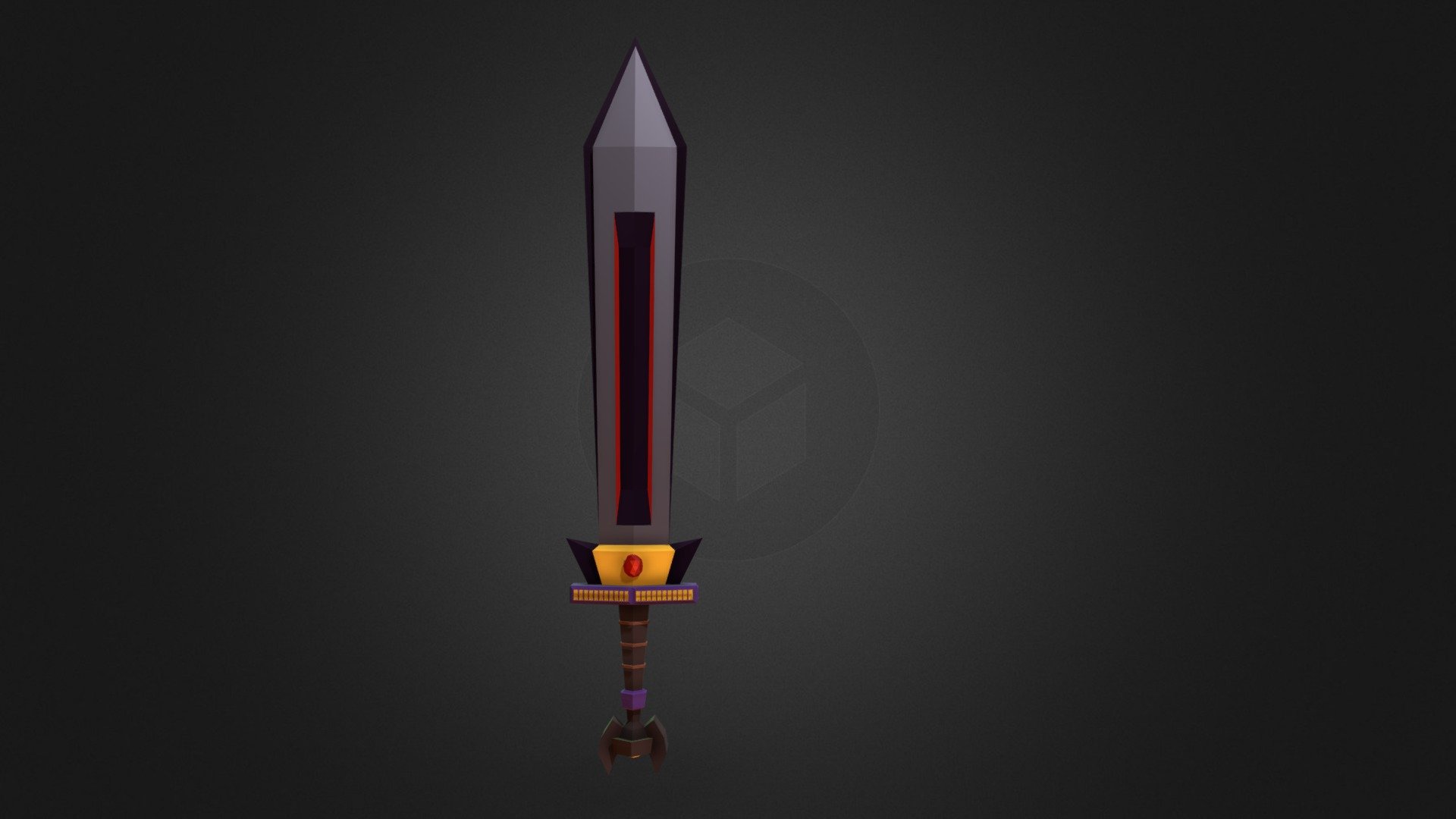 Evil Sword - Download Free 3D model by DavidHampster [79c1b05] - Sketchfab