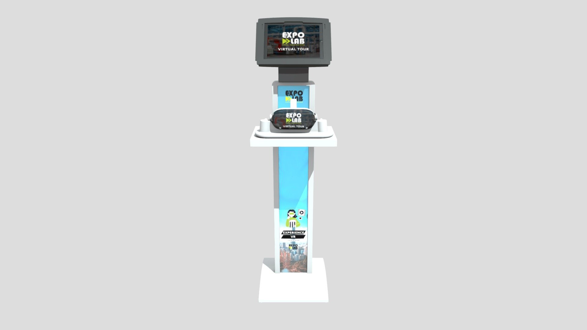 VR Stand - 3D model by Adel Gbr. (@Mocoba4) [79c1b1a] - Sketchfab