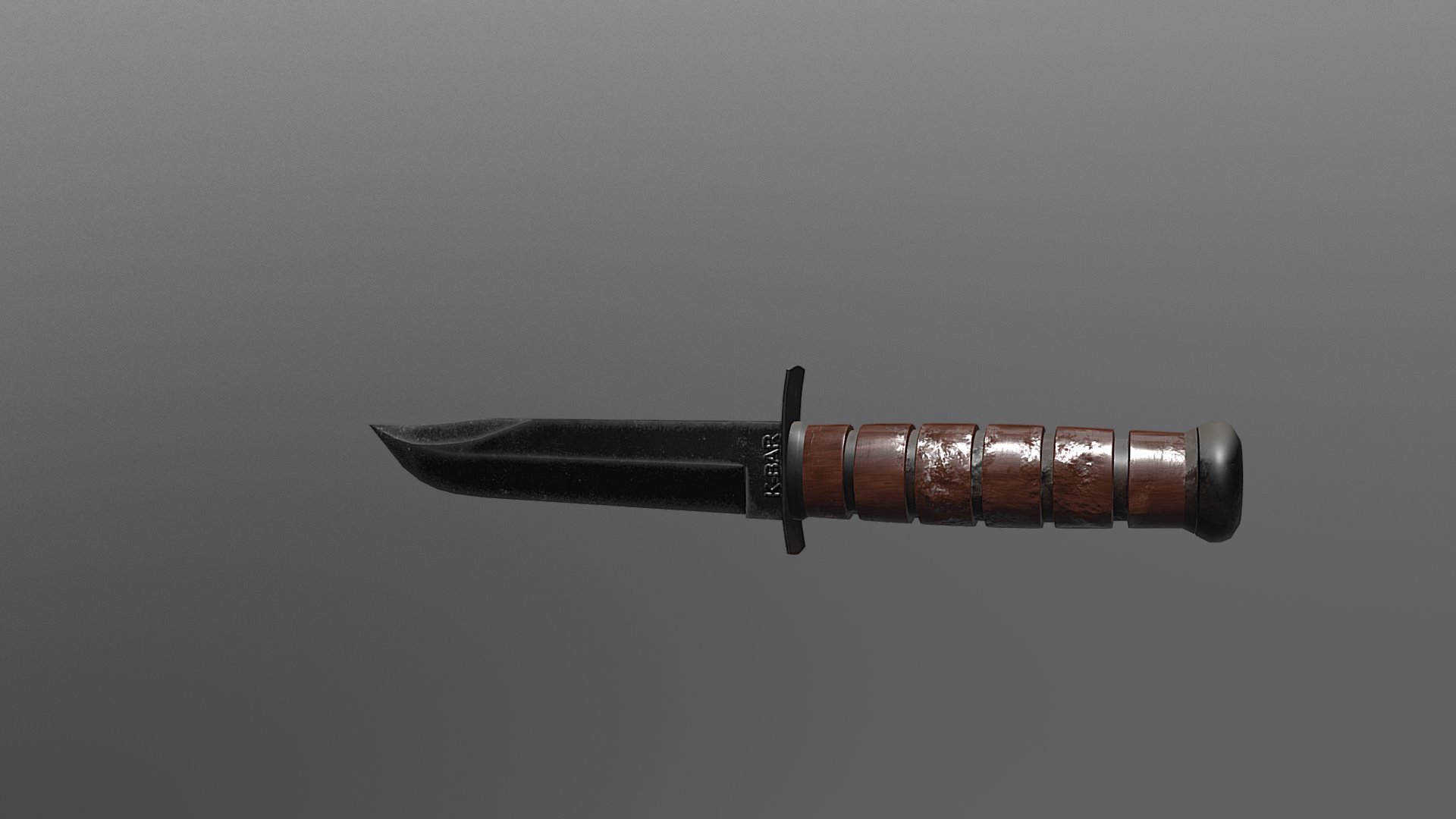 Combat Knife - 3D model by Baustin93 [79c2d11] - Sketchfab