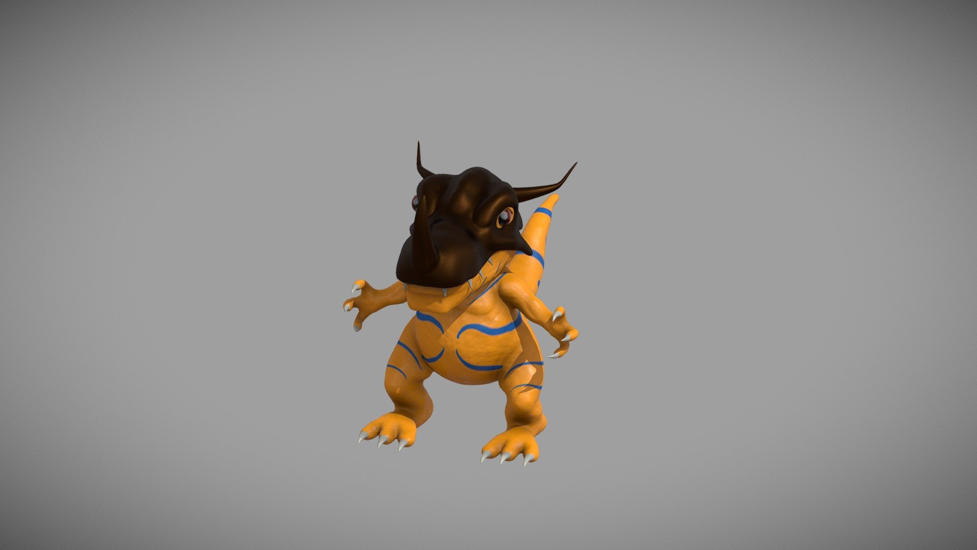 Greymon - Download Free 3D model by Elias.F [79c3469] - Sketchfab