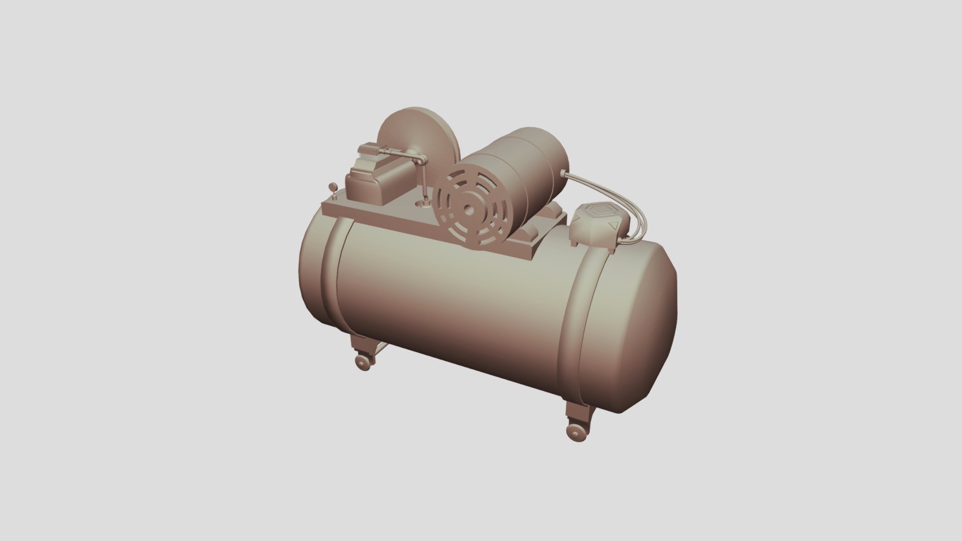 ถังลม Compressing air tank - Download Free 3D model by Nyamewsis ...