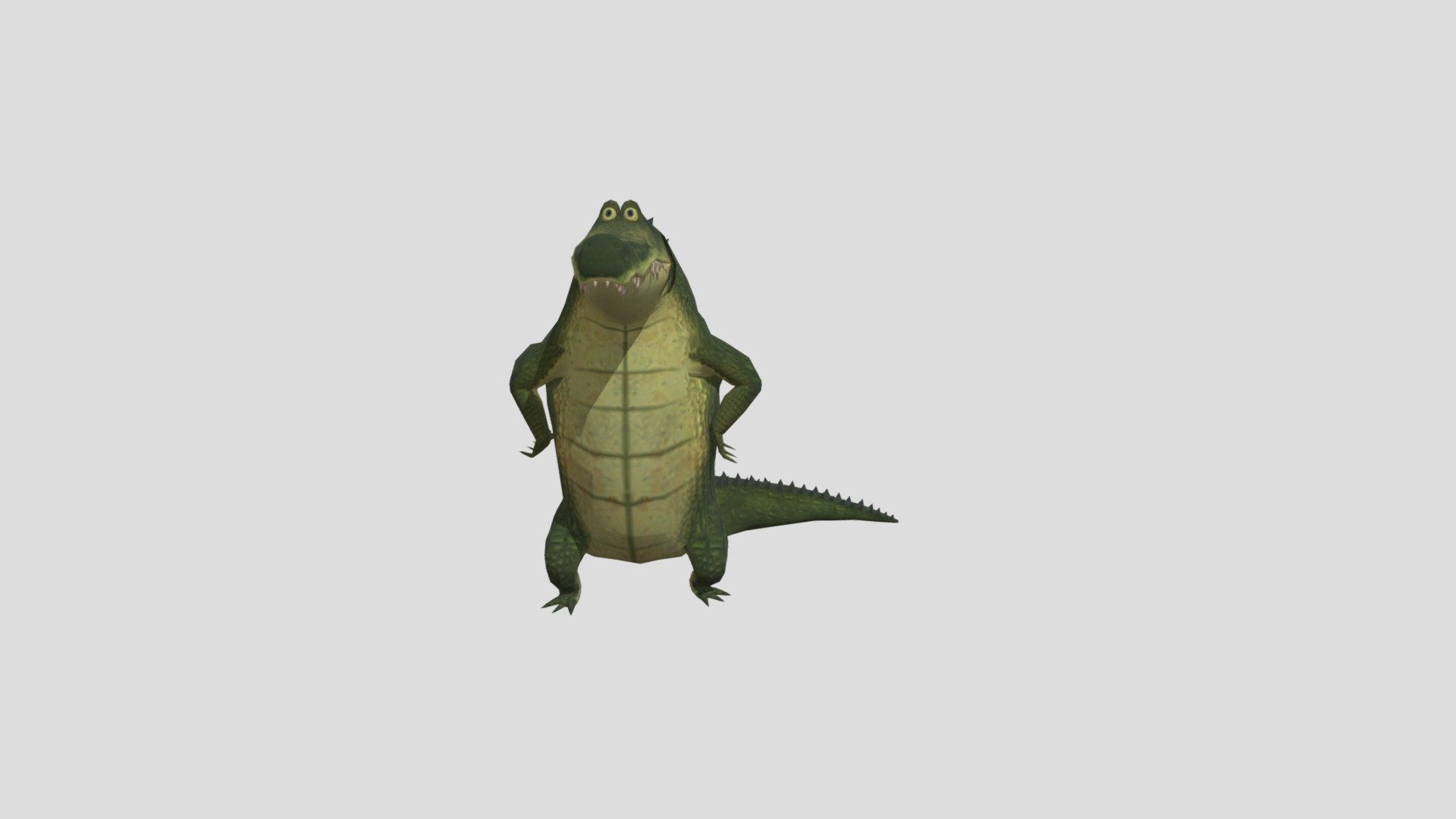 Roger The American Alligator - Download Free 3D model by badanon1 ...