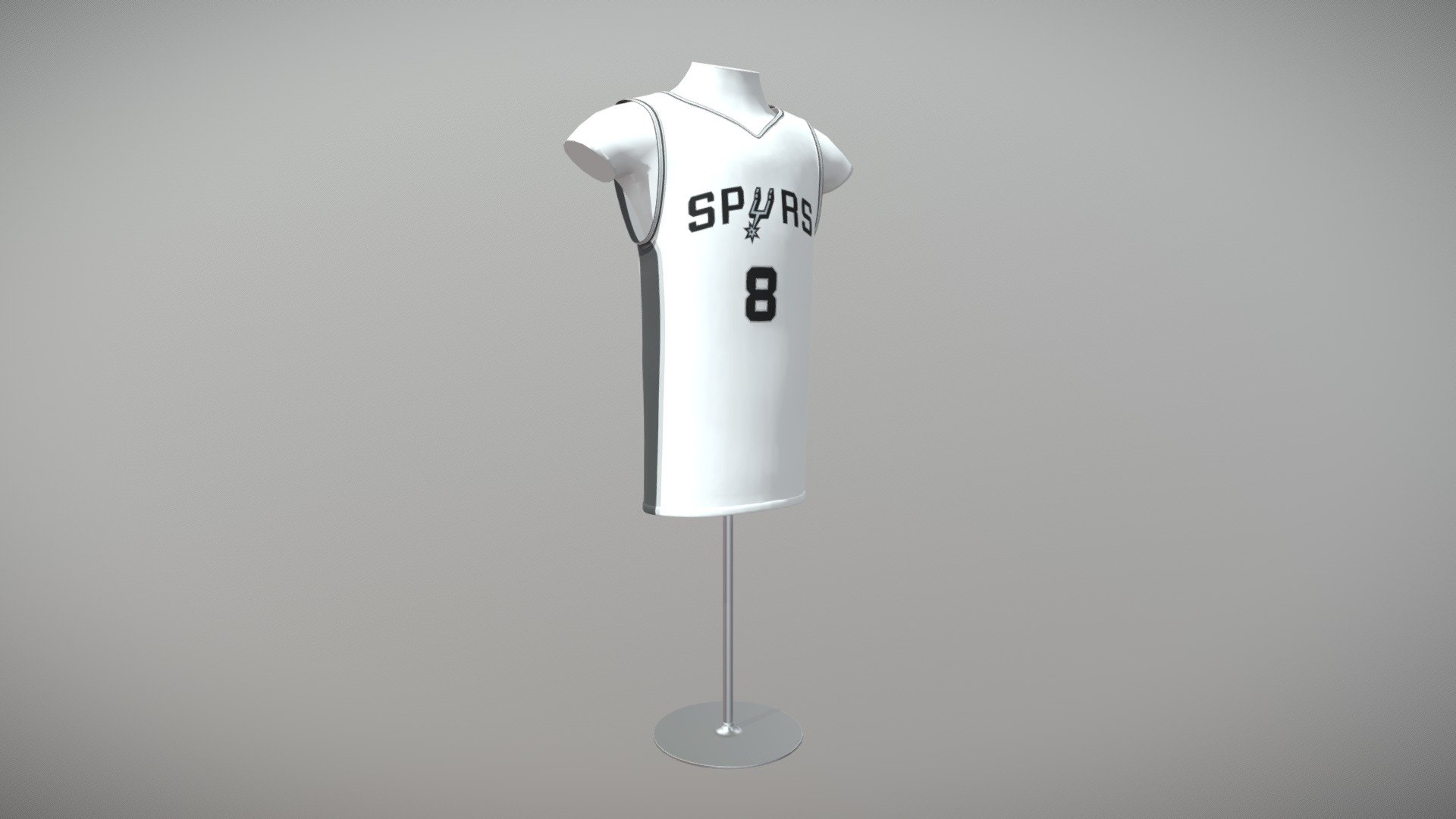 Spurs Jersey - 3D model by Titan Sign Company (@TitanSignCompany ...