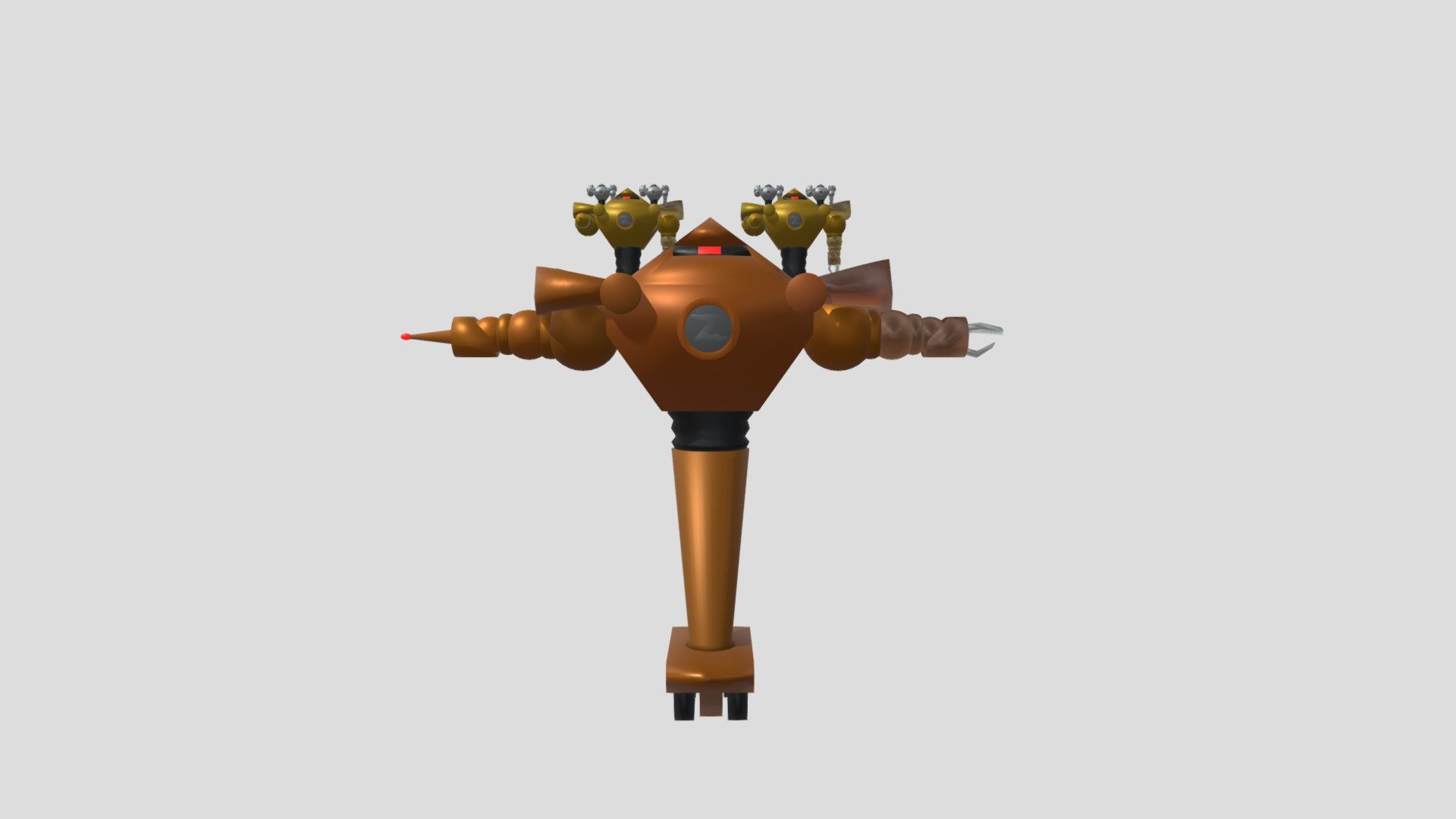 Zurg's Robot With Tiny Robots - Download Free 3D model by Astr0sid ...