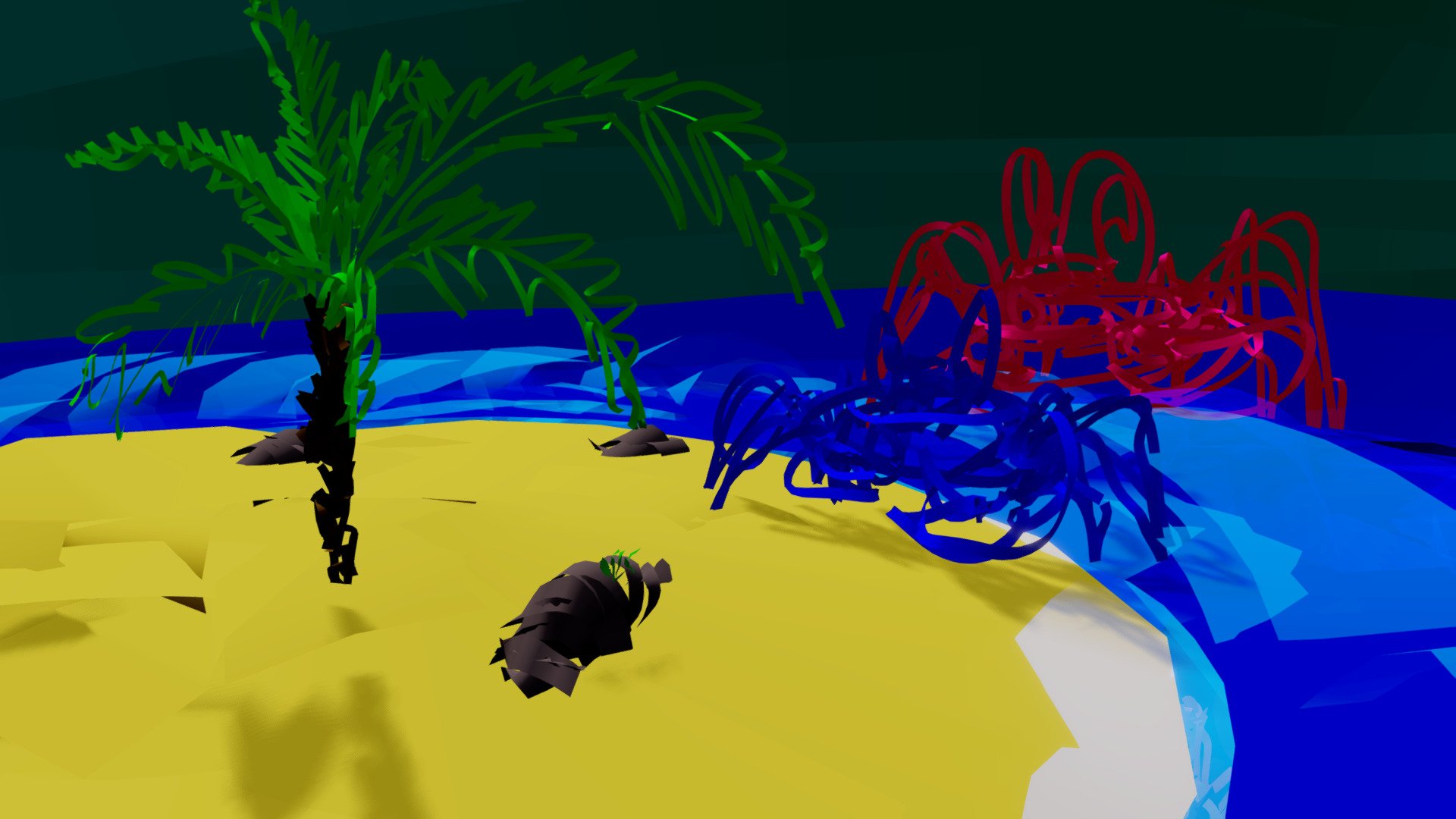 The Two Crabs and the Tale Below - 3D model by IanSklarsky [79c99cb ...