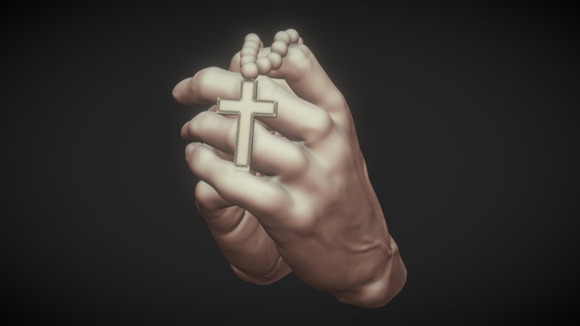 Praying hands - Buy Royalty Free 3D model by yogi_sandhi [79c9f17 ...