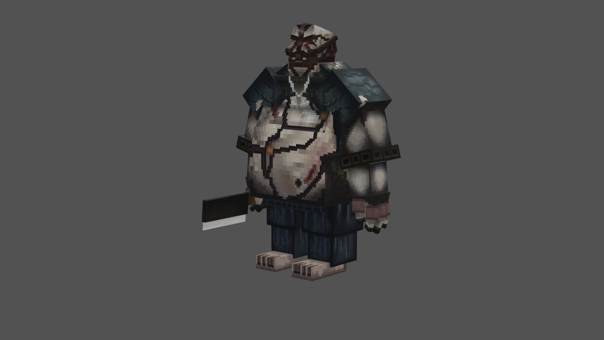 Minecraft Hate butchers - 3D model by BDMinecraft (@ChengziHtc ...