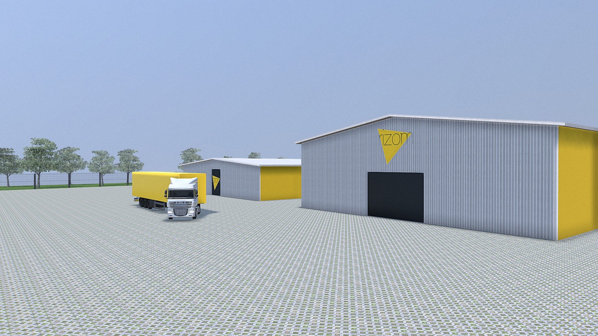 Randare hale Industriale Rizom - 3D model by Patrudoizero Design ...
