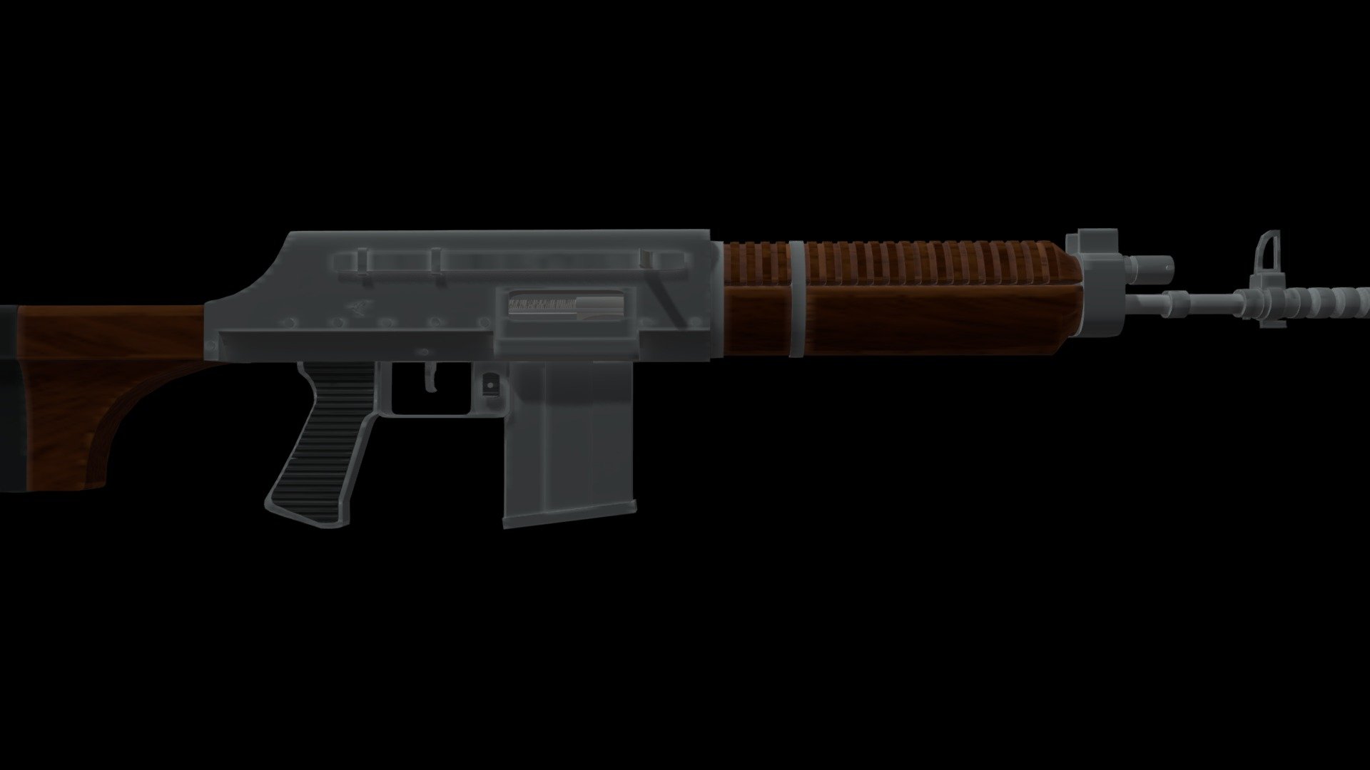 Fallout Battle Rifle - Download Free 3D model by GoldRaven [79ce943 ...