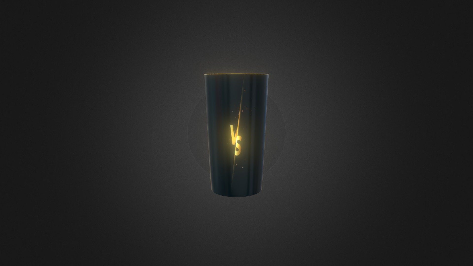 Low poly cup VS - 3D model by nathebarros [79cf195] - Sketchfab
