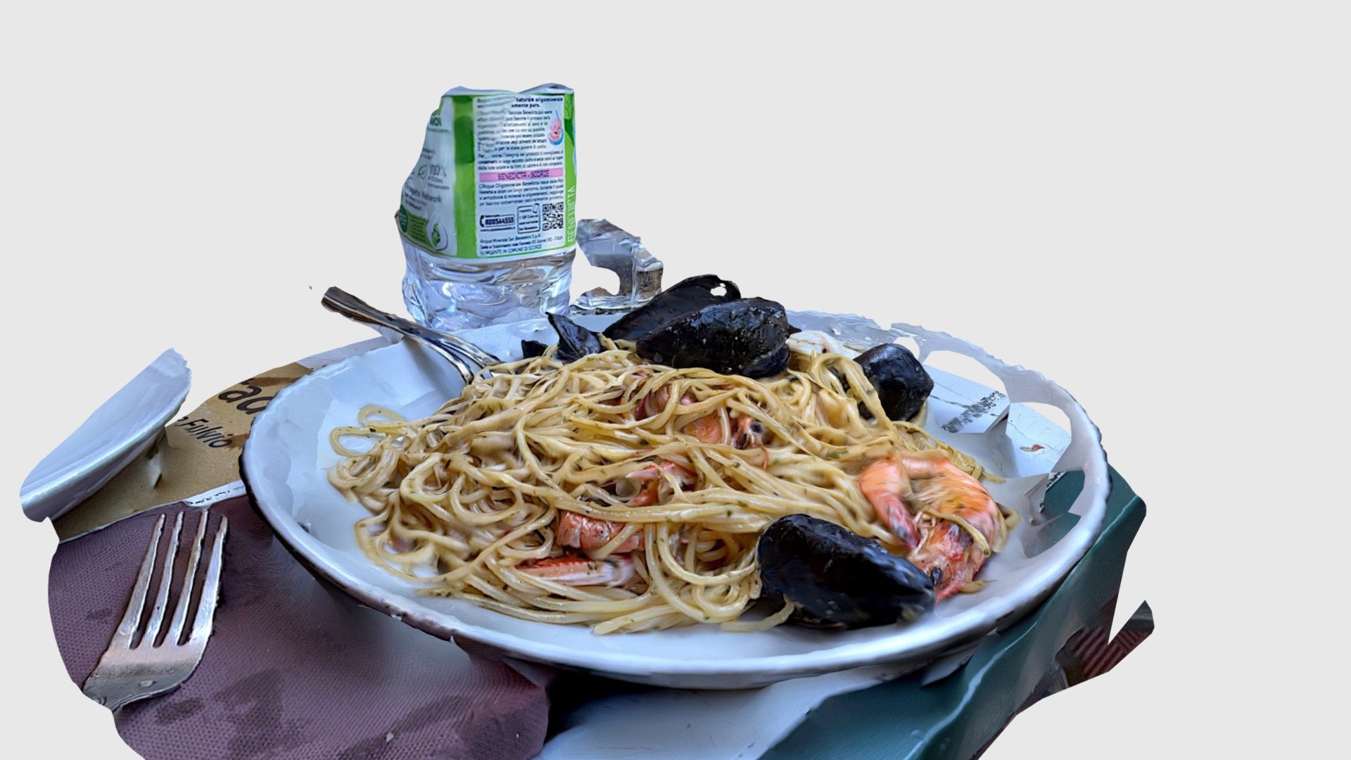 Spaghetto allo scoglio - Bar stadio - Viareggio - Download Free 3D ...