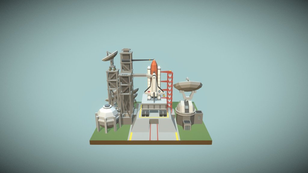Simple Space - Preview - 3D model by Synty Studios (@syntystudios ...