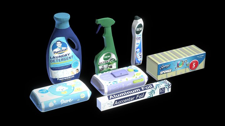 Packaging 3D models - Sketchfab