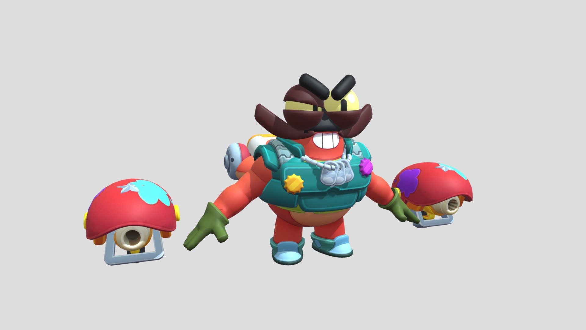 Clancy - Brawl Stars - Download Free 3D model by GoatGamez ...