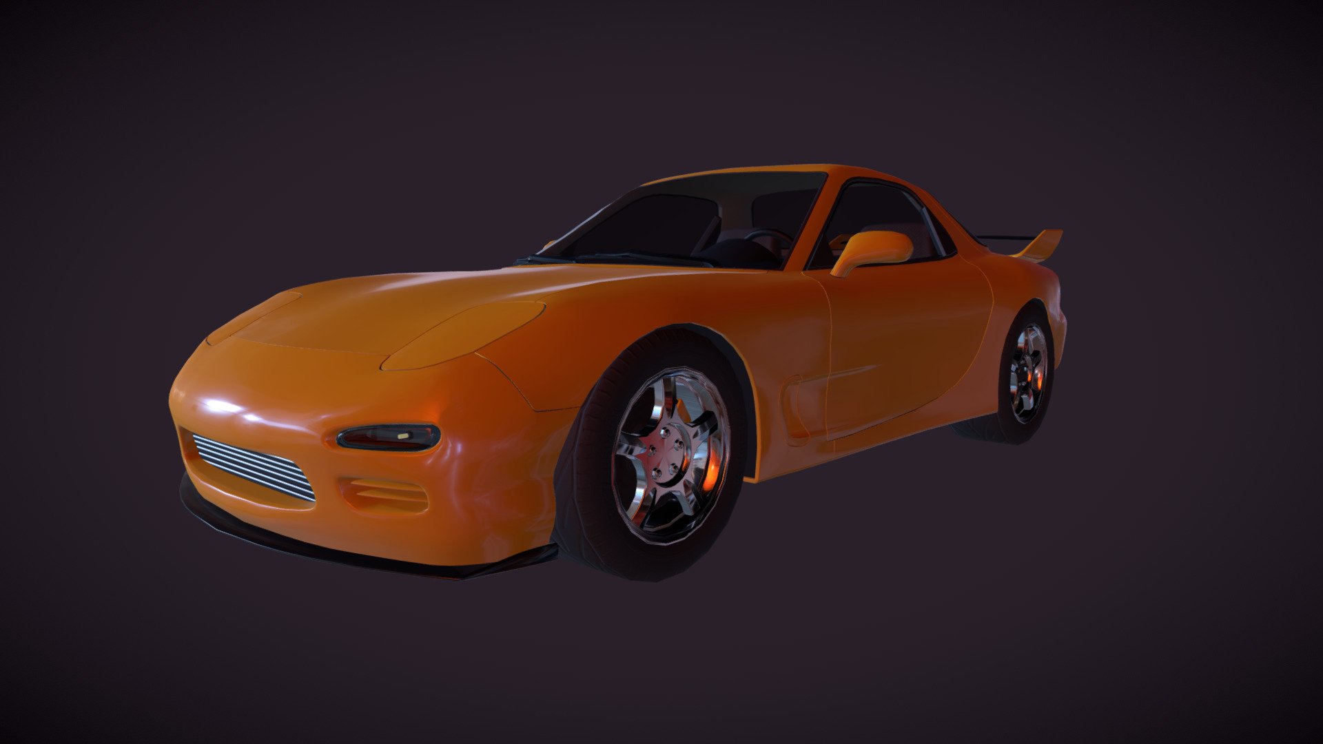 RX7 - 3D model by eduard_aleks [79d139b] - Sketchfab