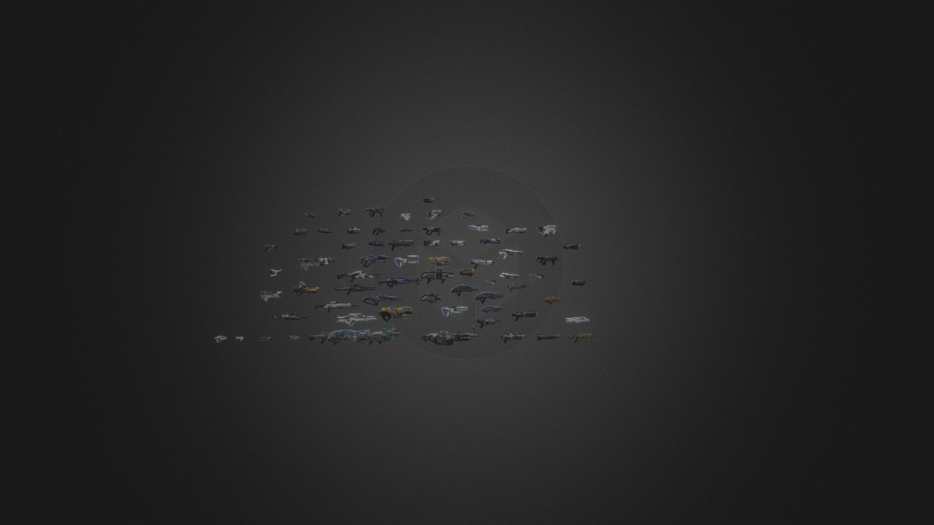 All mass effect weapons (by @Scientist_Skibidi) - Download Free 3D ...