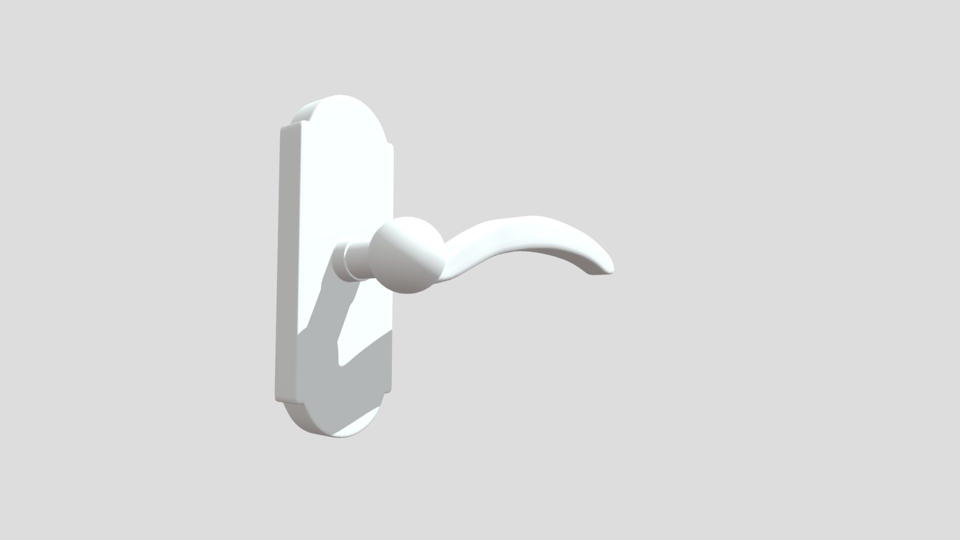 Door Handle - Download Free 3D model by Alpha (@wesagnf) [79d2abd ...