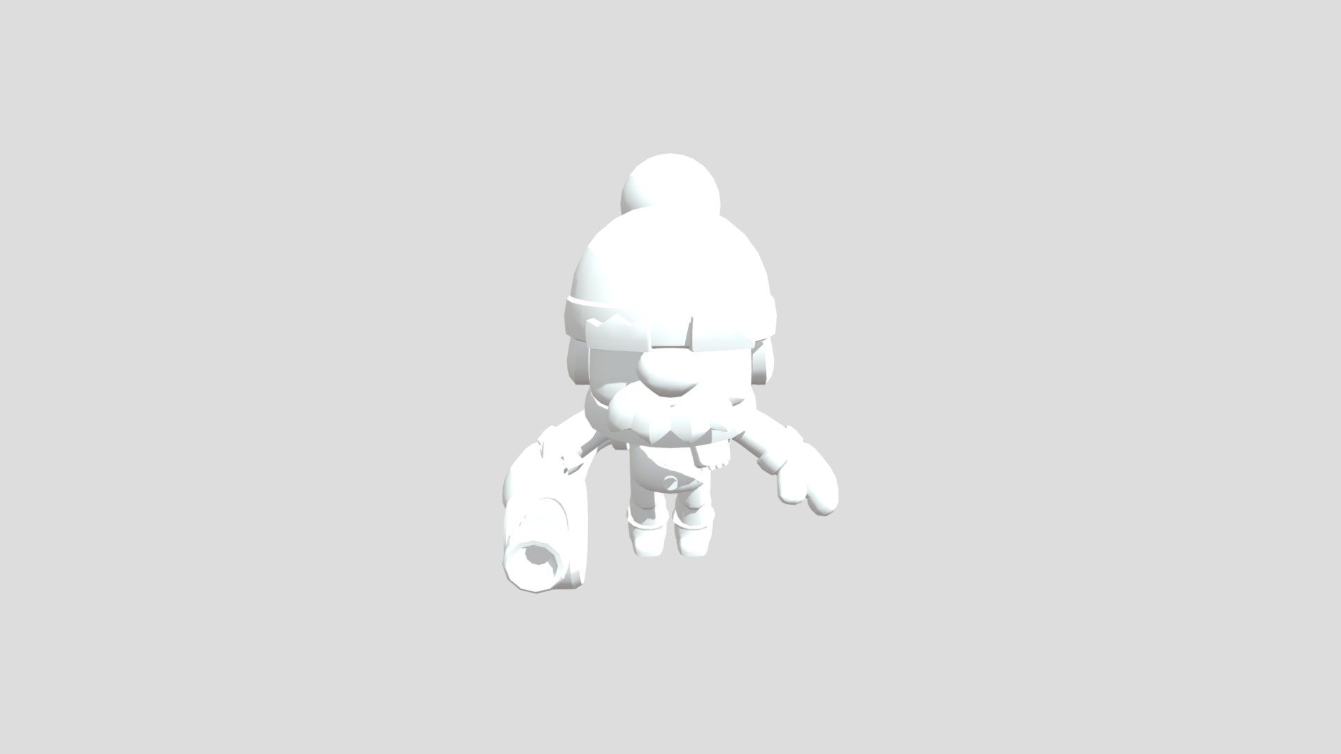 Gale from Brawlstars - Download Free 3D model by FLY_L4ma [79d37c7 ...