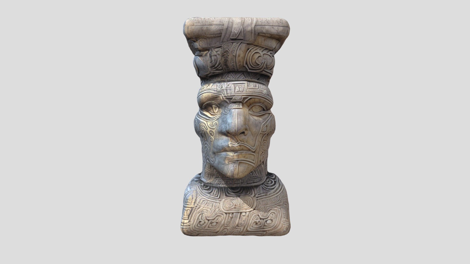 Aztec Pillar - Download Free 3D model by Dragon (@yo-its-dragon ...