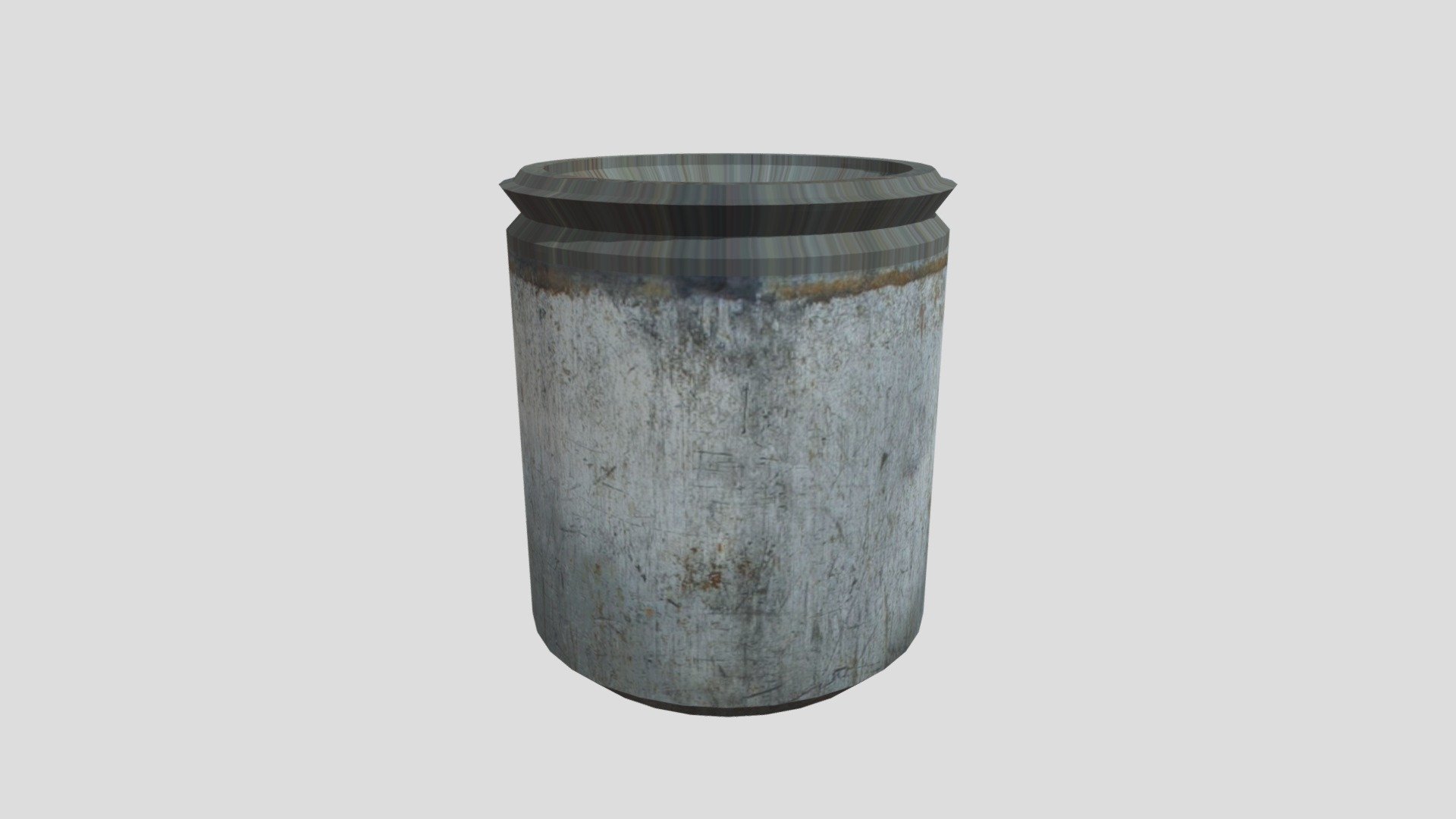 trash can 3d model for free - Download Free 3D model by simfony ...