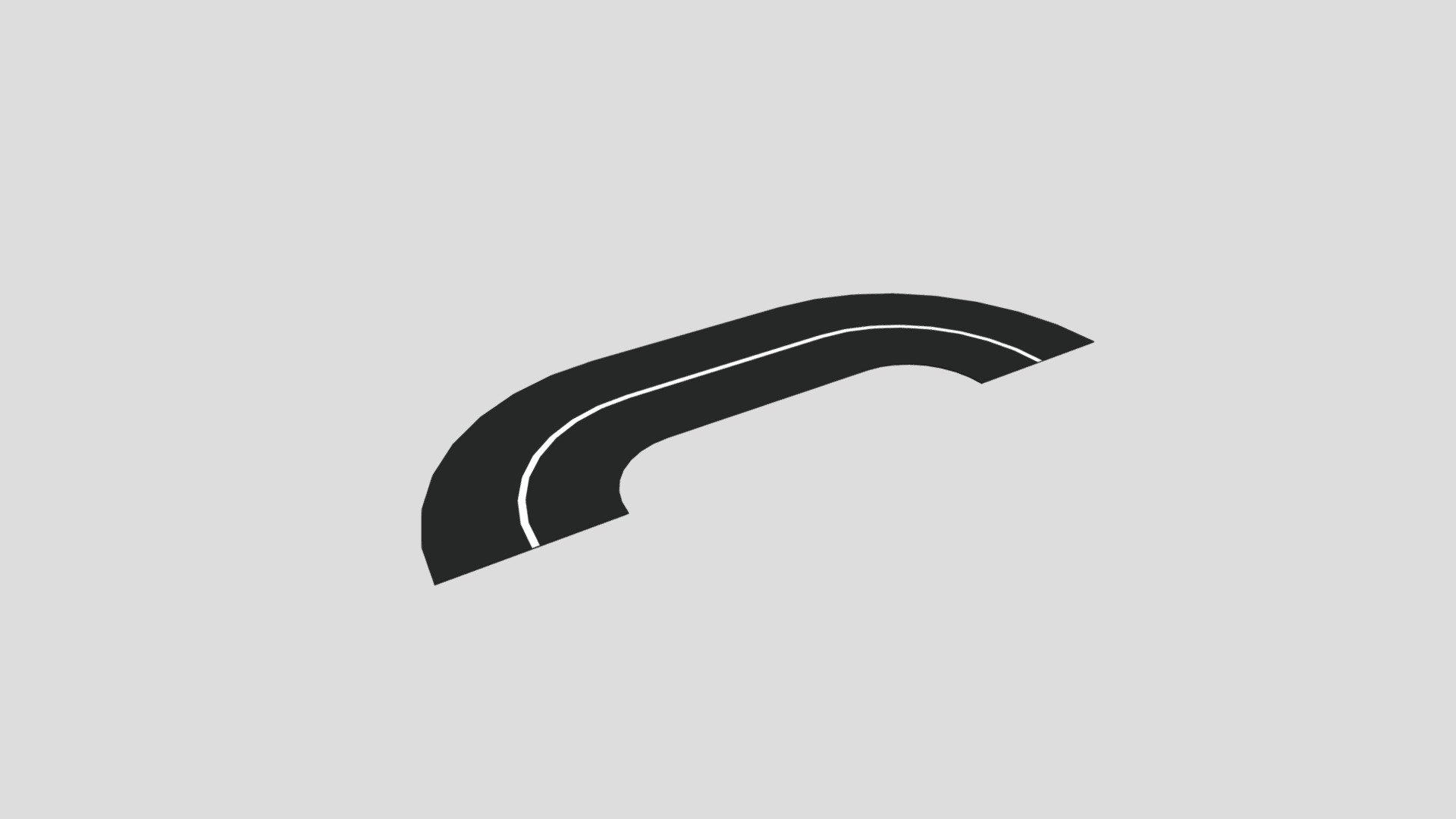 Airport Track Curve - Download Free 3D model by assetfactory [79d55d8 ...