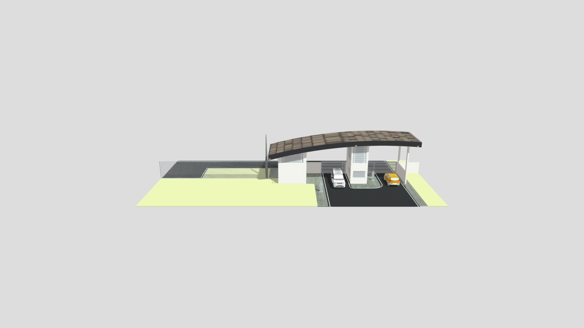 VALE DA SERRA - PORTARIA - ARQ - HSA - ELE - 3D model by bimacademybr ...