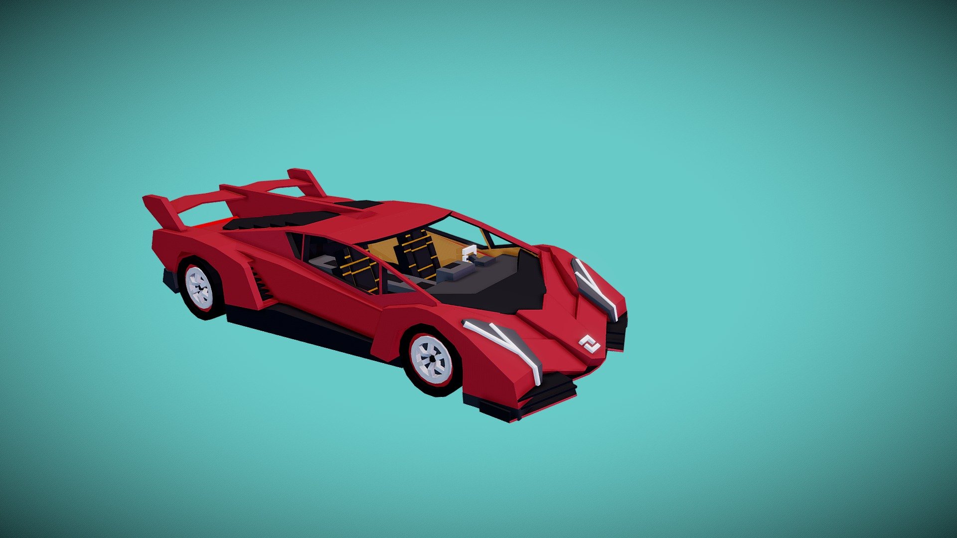Lambo - 3D model by Dakotero [79d7582] - Sketchfab