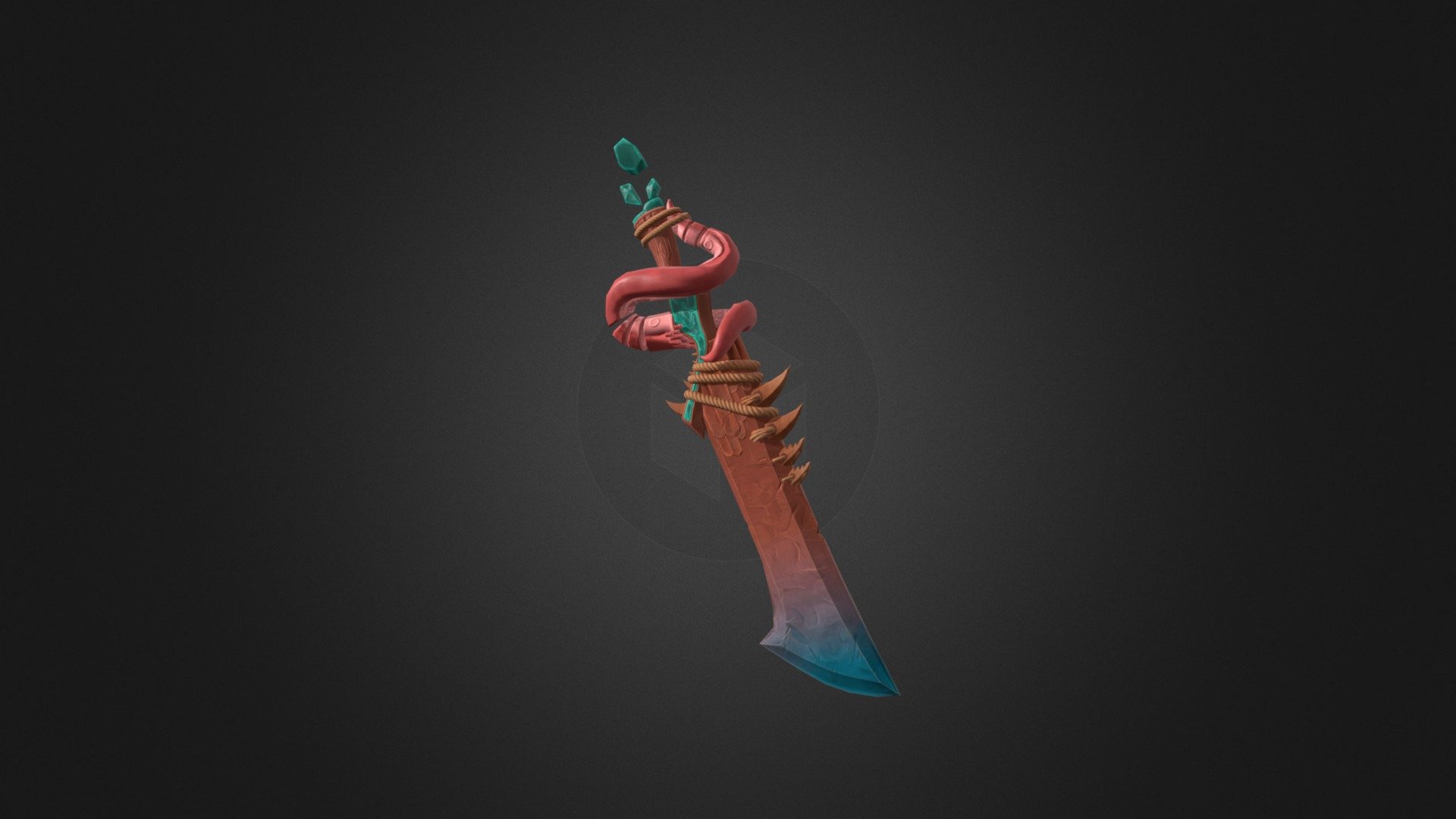 Fisherman's Sword - 3D model by etoledo [79d8983] - Sketchfab