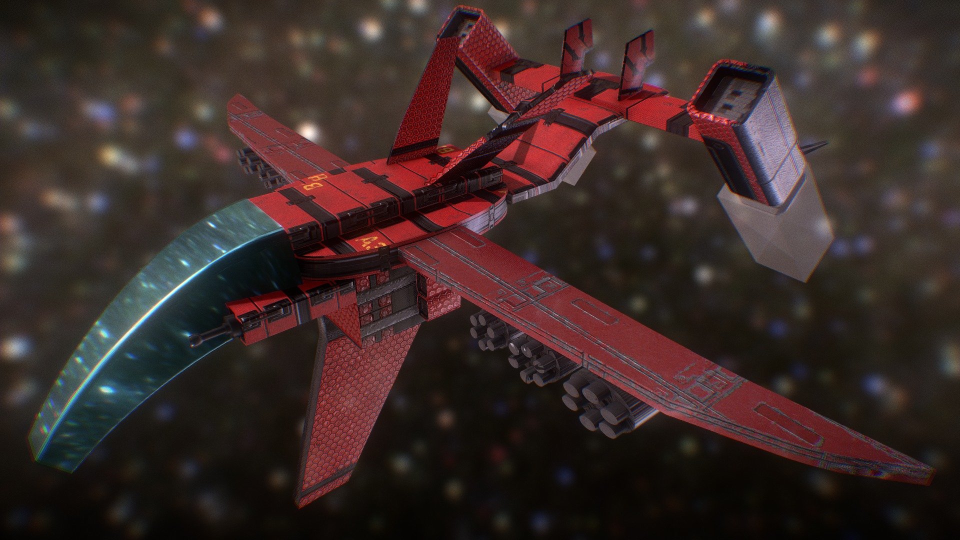 Spaceship Koli-BRI - Download Free 3D model by Jungle Jim (@jungle_jim ...