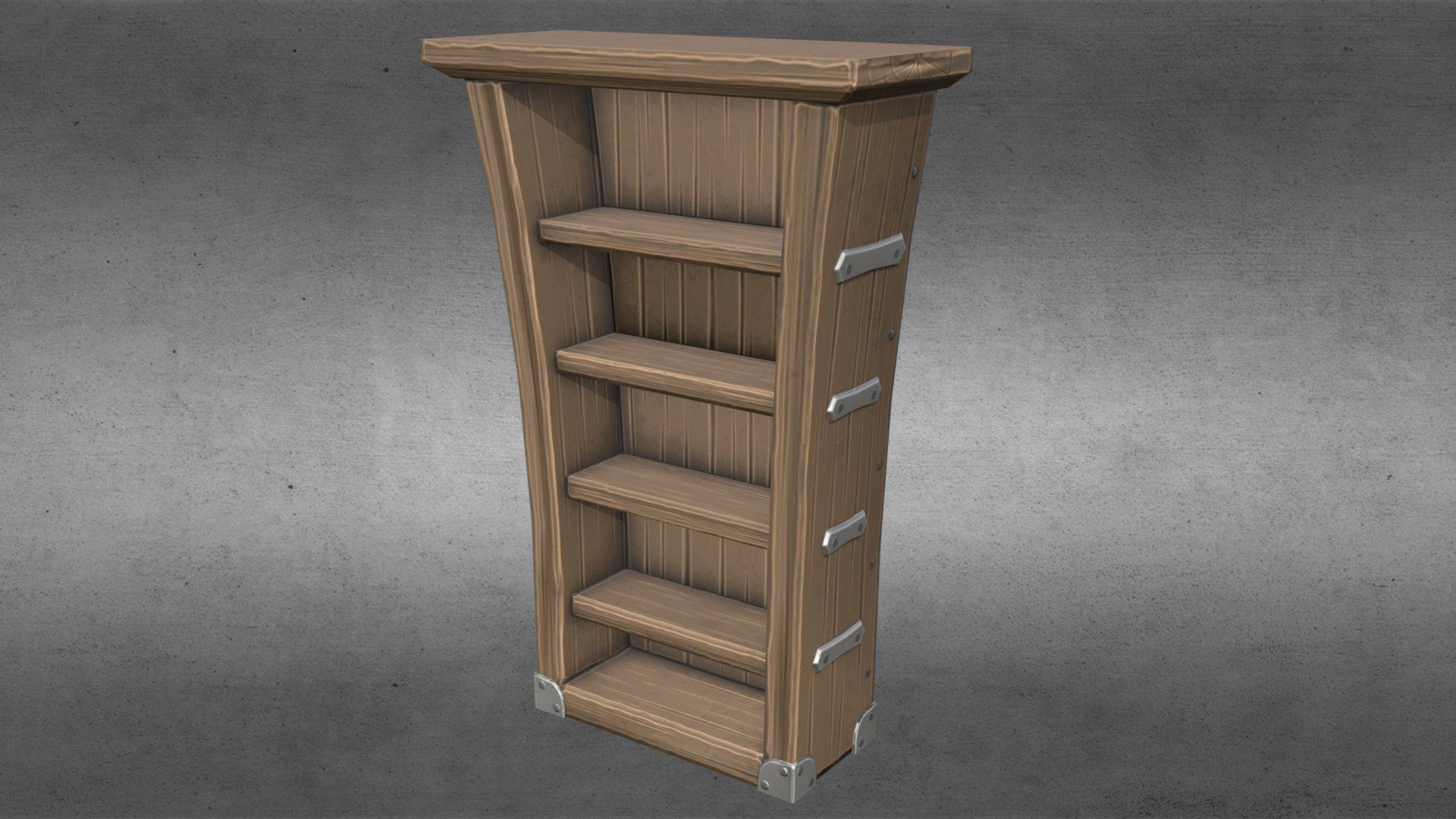 BookShelf - Download Free 3D model by vadimk3dart [79dab0e] - Sketchfab