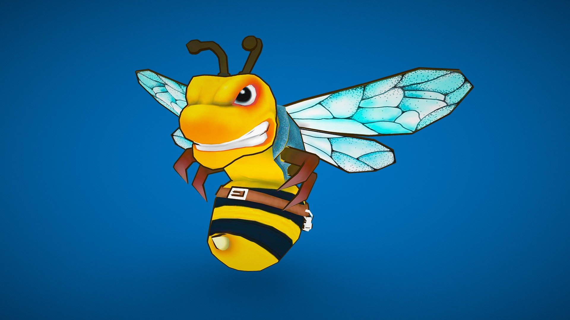 Wu Tang killer bee - 3D model by Ivor Pajković (@Weirdrabbit) [79dcaba ...