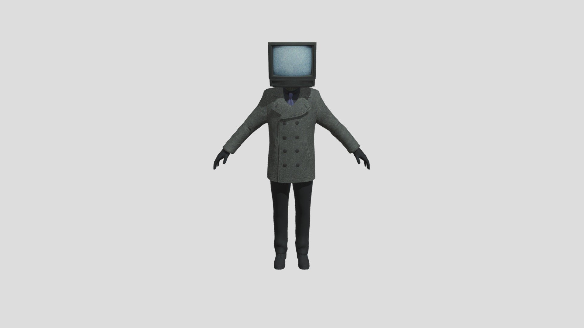 Tvman - 3D model by Nayhay the dev (@Nay_Hay) [79def4b] - Sketchfab