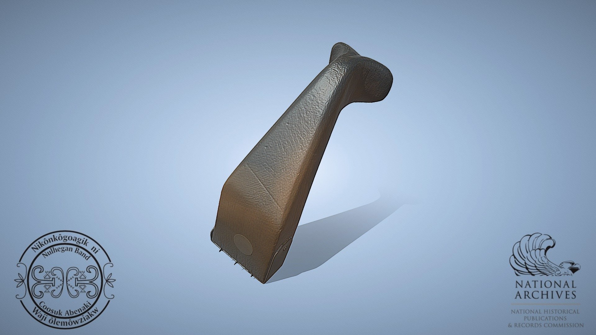 Gauge For Cutting Splint - 3D model by Abenaki Helping Abenaki ...