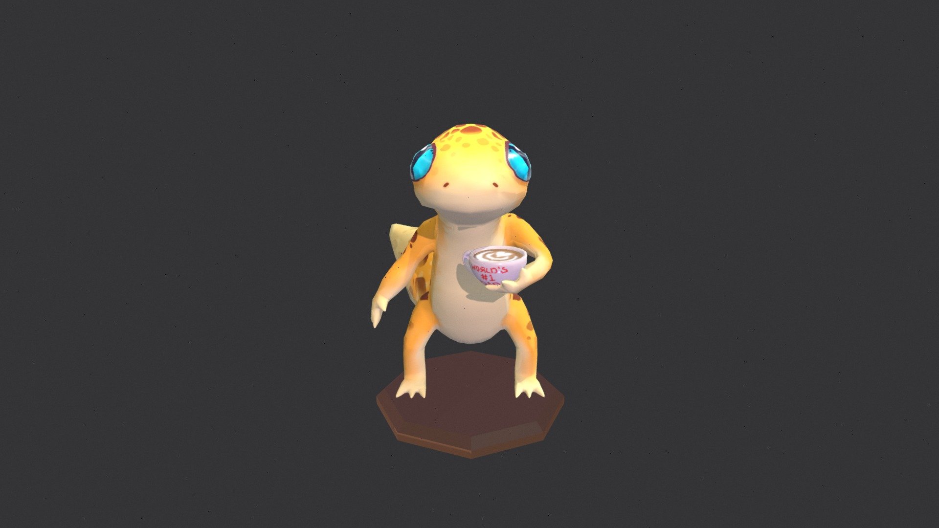 gekko final - 3D model by bbaekfired [79e1061] - Sketchfab