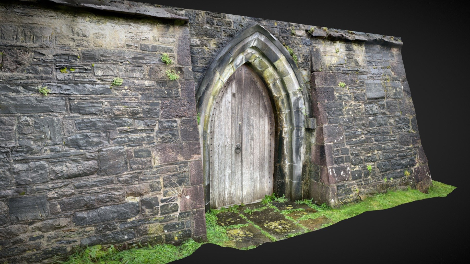 St Teilo Church doorway - Download Free 3D model by Domingos Studios ...