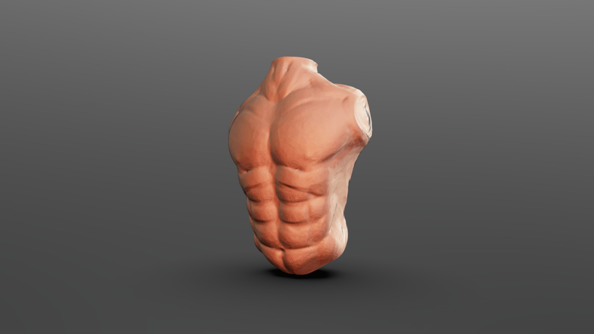 Sculpt January 2018 Jan 22 - Male Torso - Download Free 3D model by ...