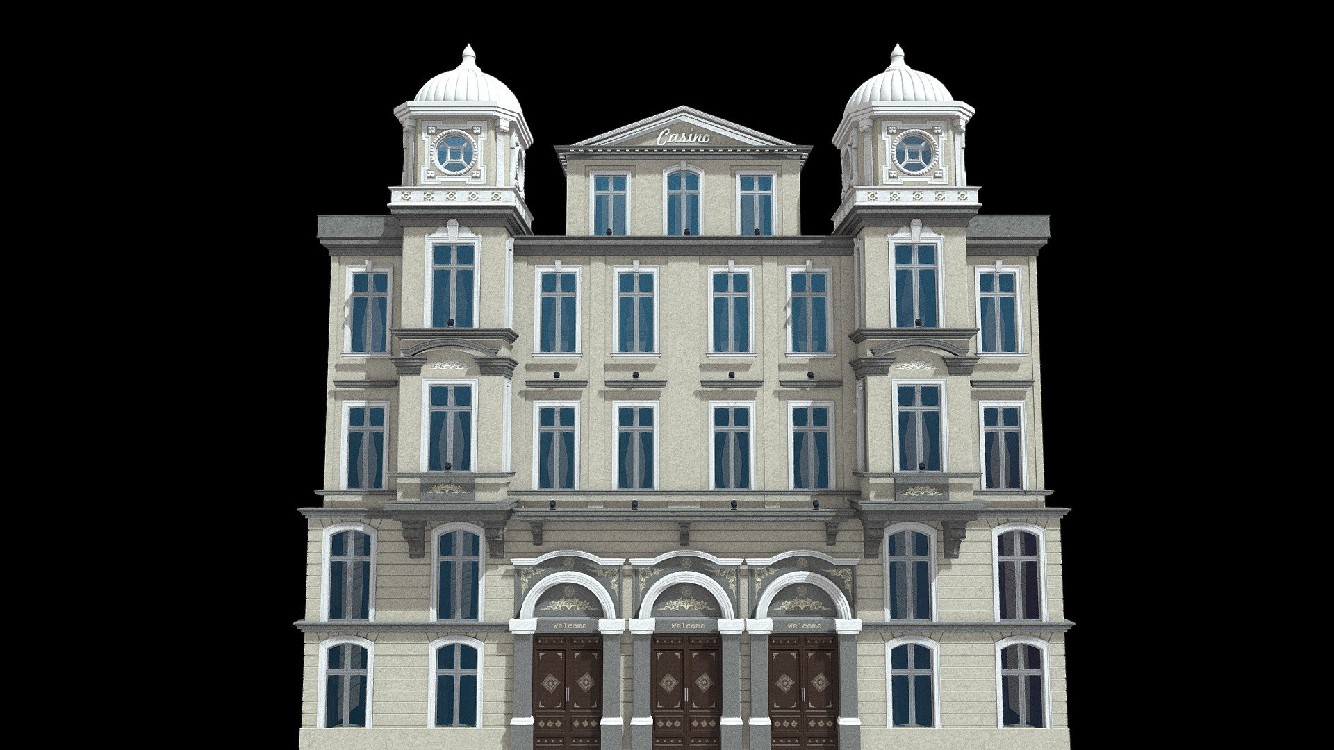 Casino Building - Buy Royalty Free 3D model by Ravi Jangid (@ravijangid ...