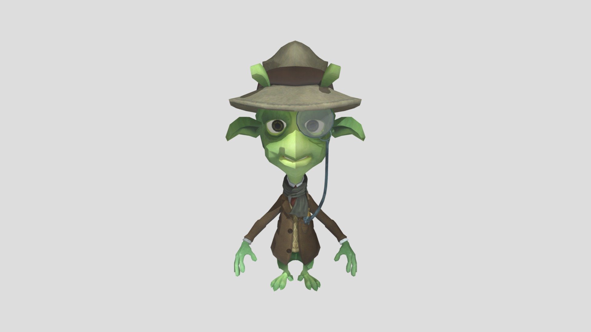 professor kipple from planet 51 - Download Free 3D model by Kyle.withem ...