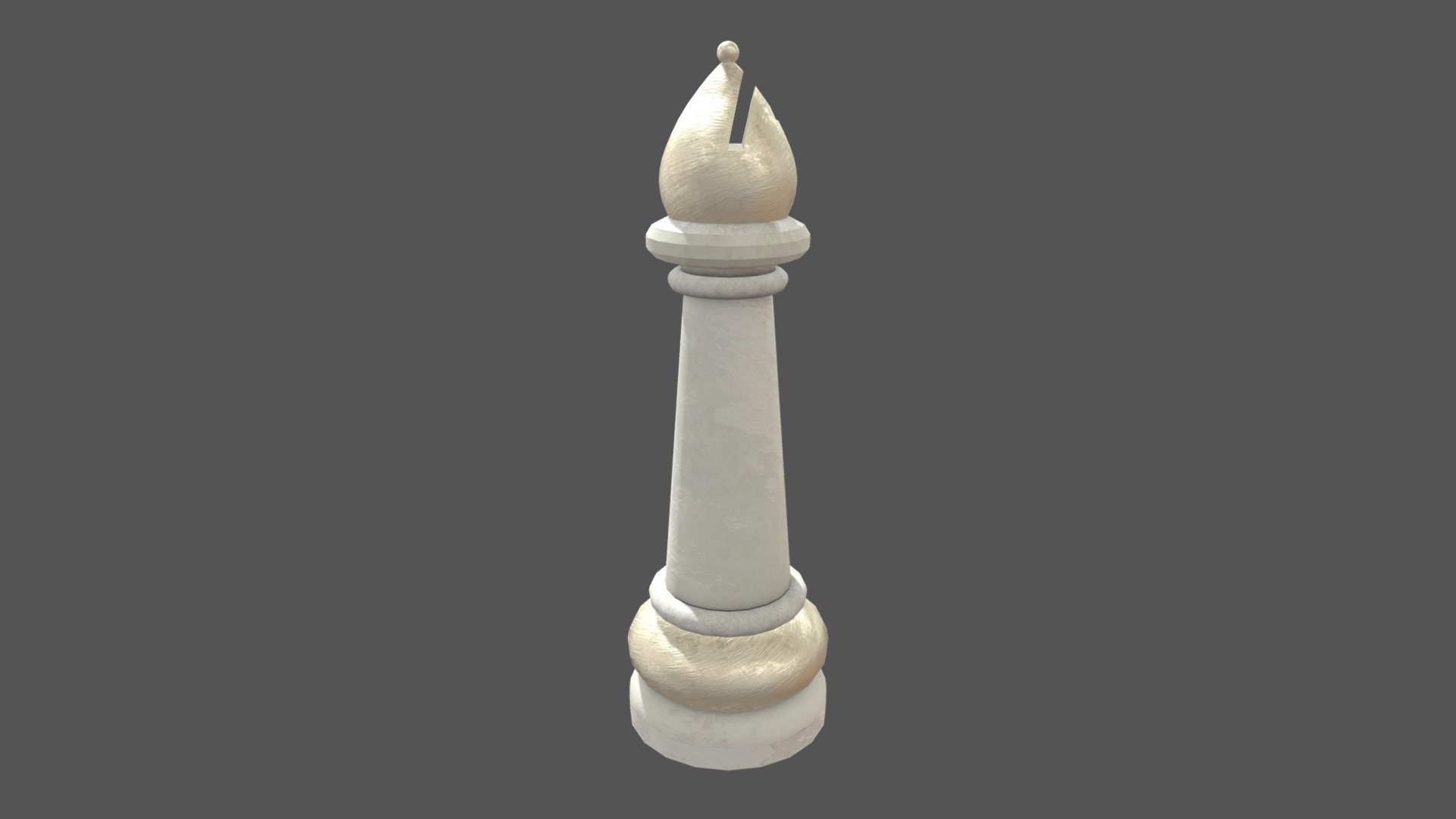 Textured Bishop - 3D model by hadleyrhales [79e32c4] - Sketchfab