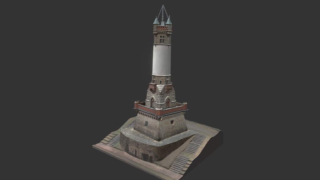 Harkortturm Architectural Photogrammetry - 3D model by Holocreators ...