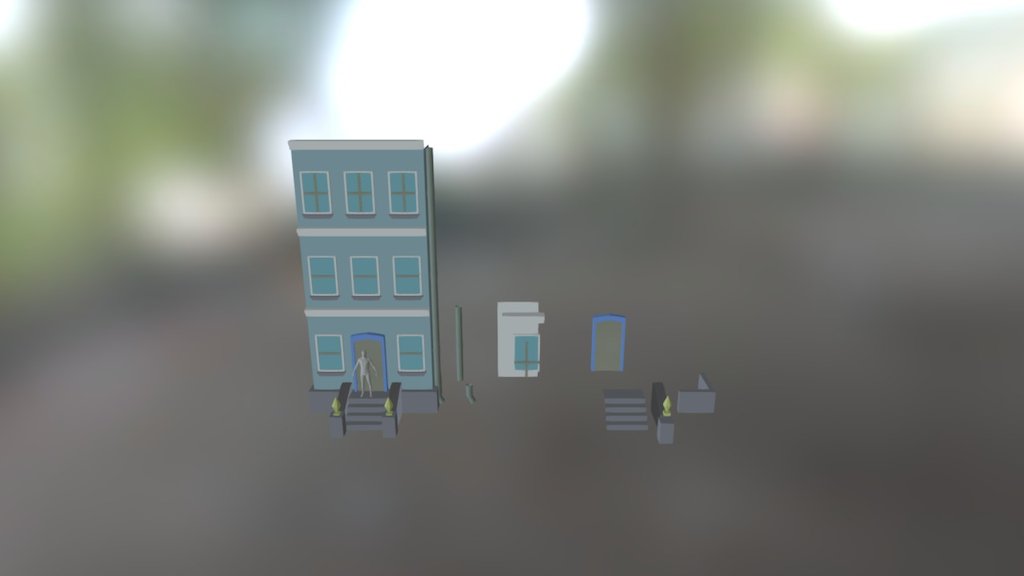 Building assets - 3D model by branco [79e5aec] - Sketchfab