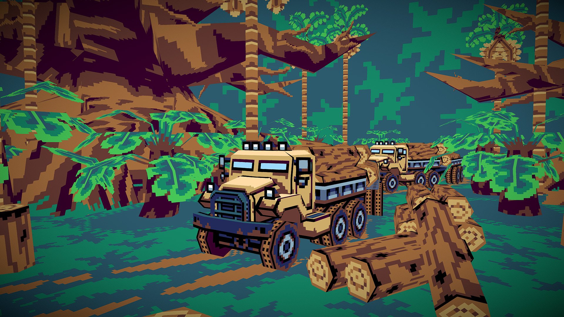 Jungle Logging Operation - 3D model by Willie Garnarbles (@GARNARBLES ...