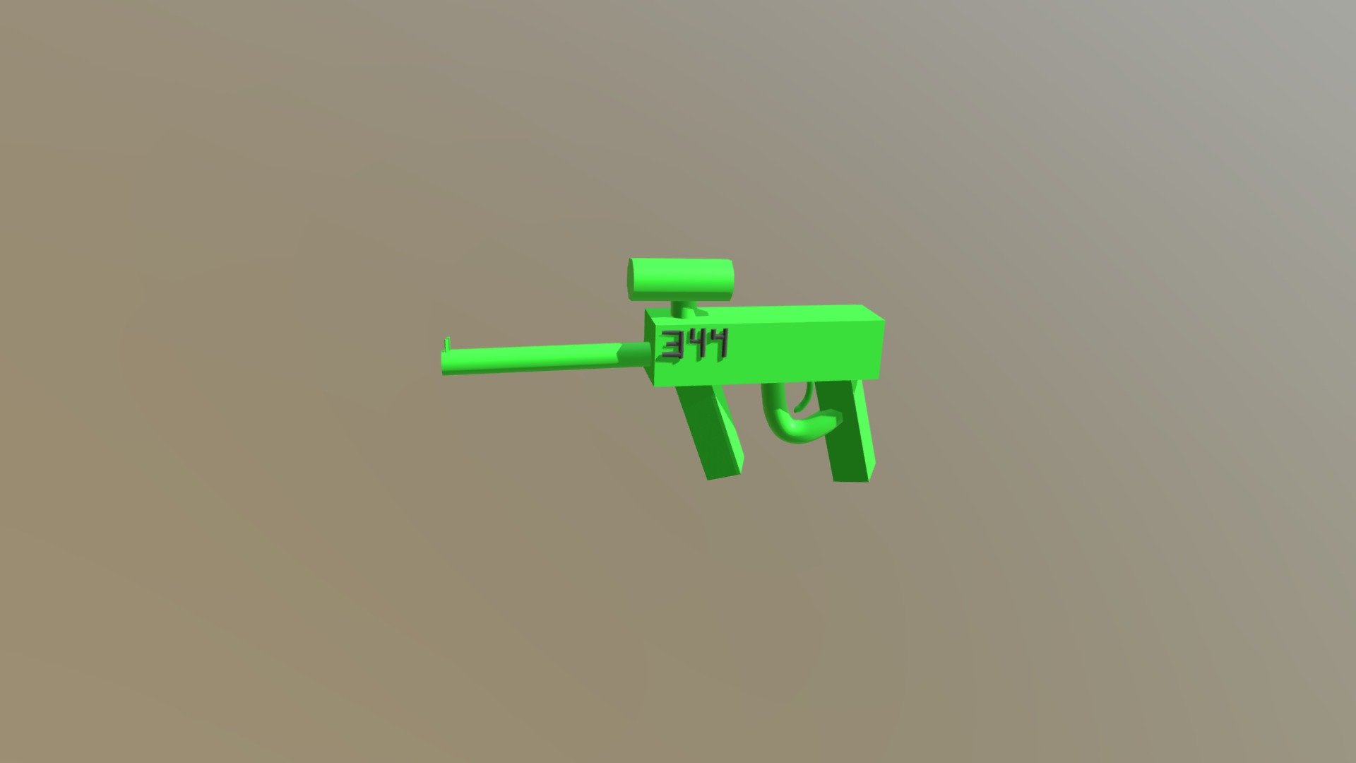 344 Paintball Gun - Download Free 3D model by CobyPal (@cobyp) [79eaa00 ...