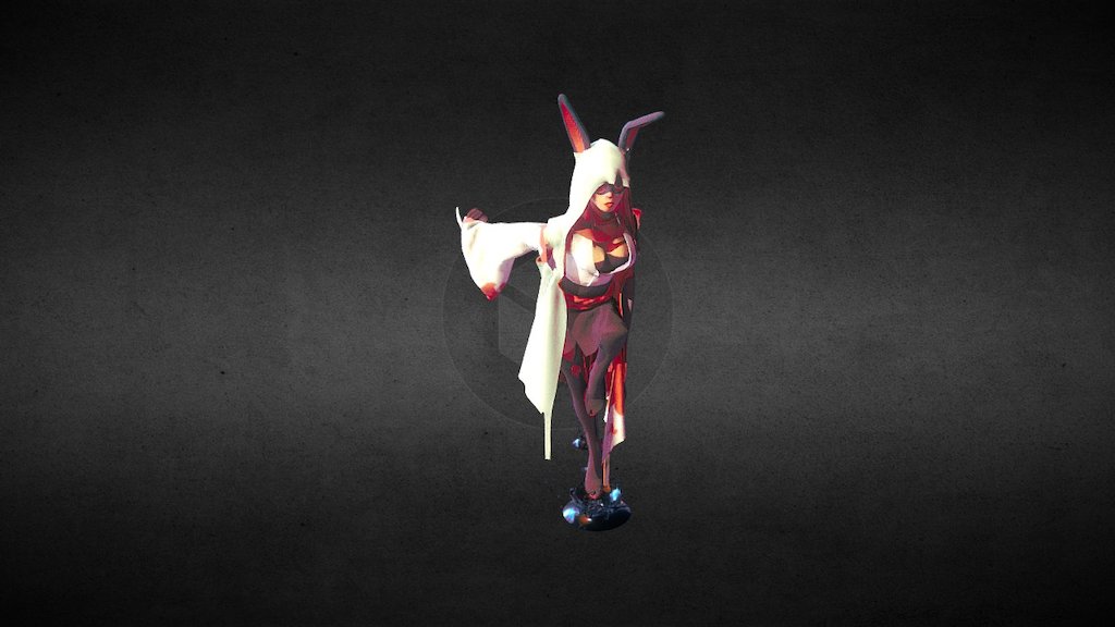 Usagi 1 - Download Free 3D model by manu38 [79eabe3] - Sketchfab
