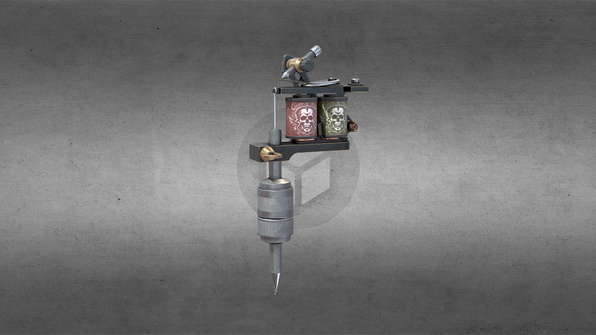 Classic Coil Tattoo Machine - 3D model by Léo Davi (@leodavi3d ...