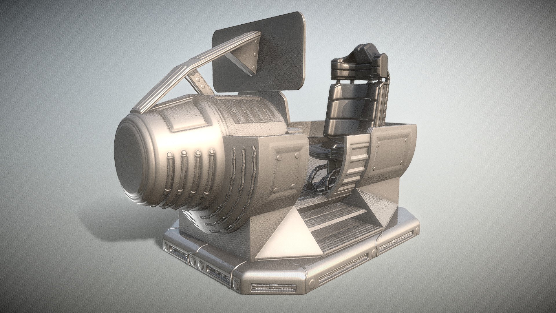 Control Module High Poly Version - Buy Royalty Free 3D model by 3DHaupt ...