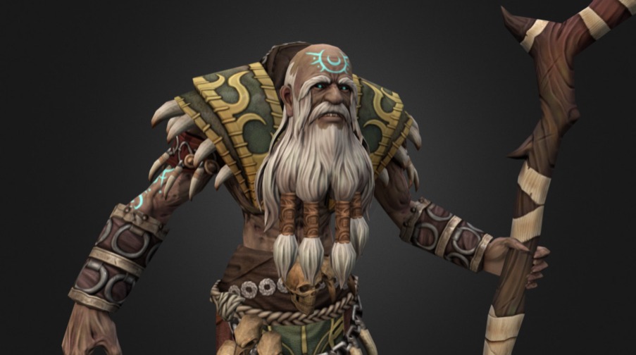 Shaman - 3D model by dlugoon [79eed37] - Sketchfab