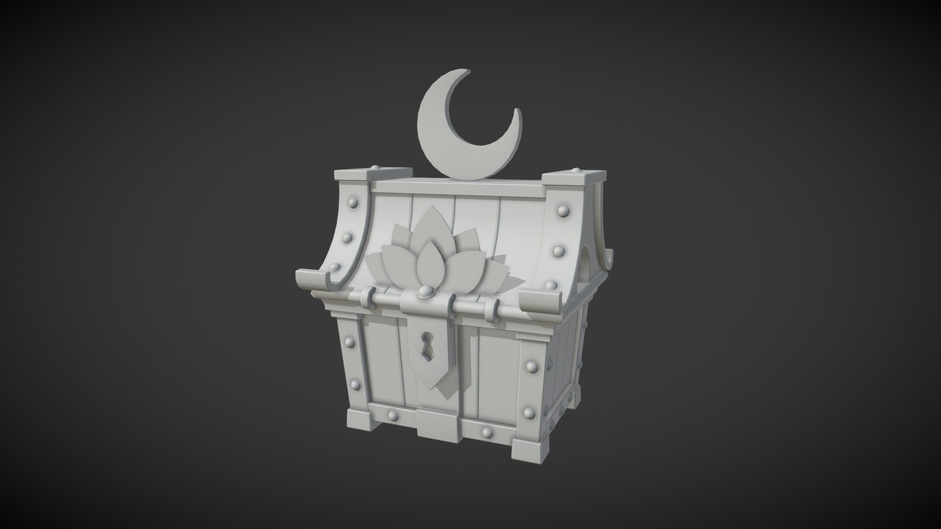 Moon Chest - WIP - 3D model by Ashton Ritzel (@ashtonritzel) [79efc31 ...