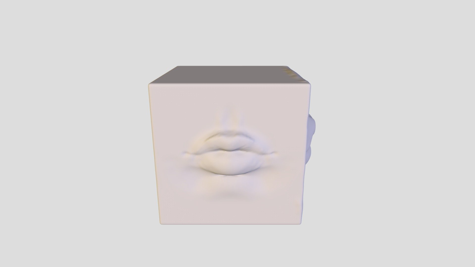 Mouth Cube - 3D model by Bry (@bdoherty) [79efea4] - Sketchfab