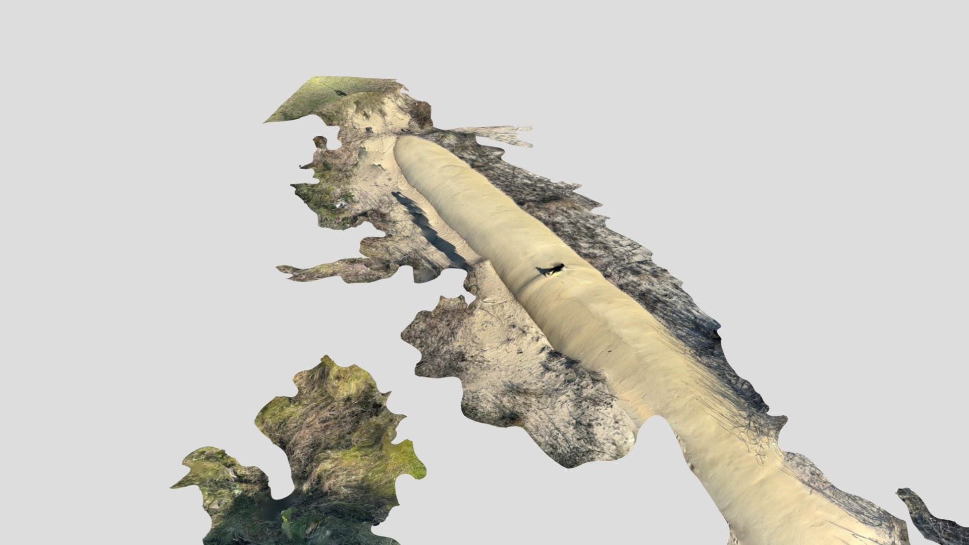 Grand Isle Geotube Exposure - Download Free 3D model by rcoast [79efffc ...